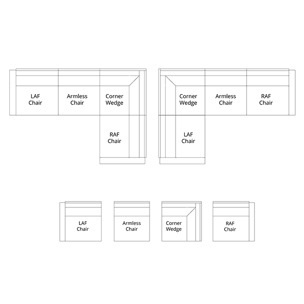 What is a Sectional Sofa - LeatherGroups.com